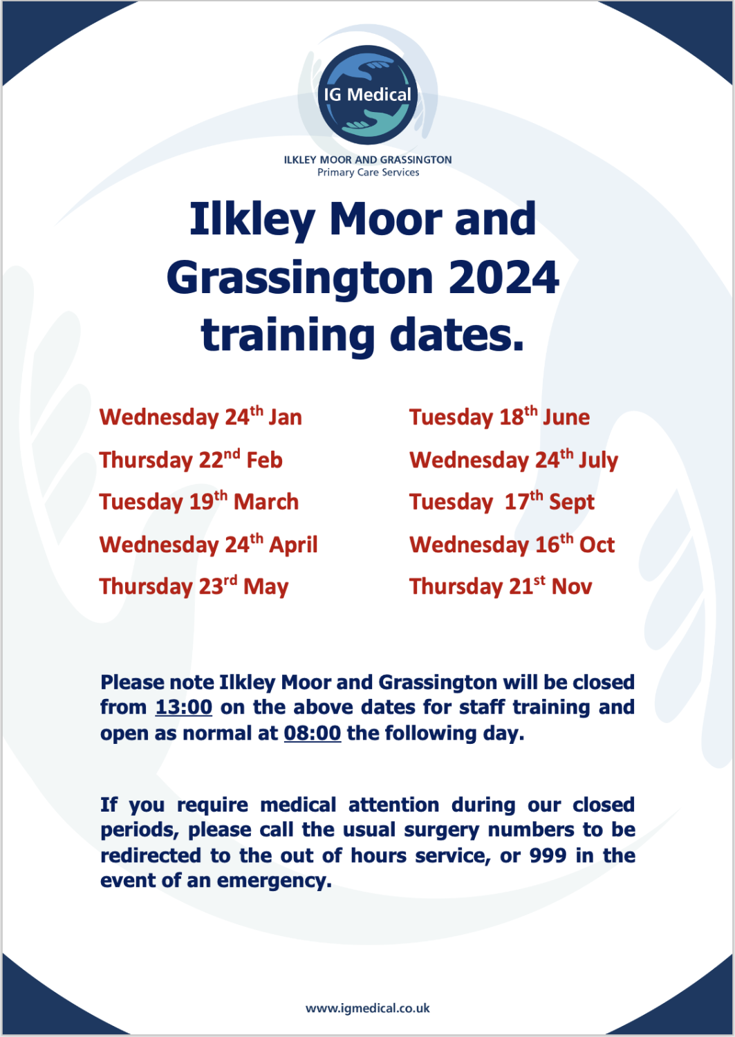 IG Medical – Ilkley Moor and Grassington doctors – Ilkley Moor and ...